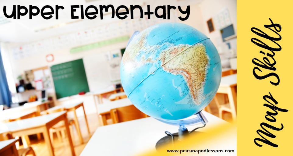 Basic Geography Skills - States & Capitals - Peas in a Pod Lessons