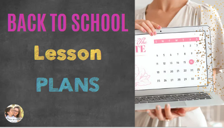Lesson Plans for the First Day of School - Peas in a Pod Lessons